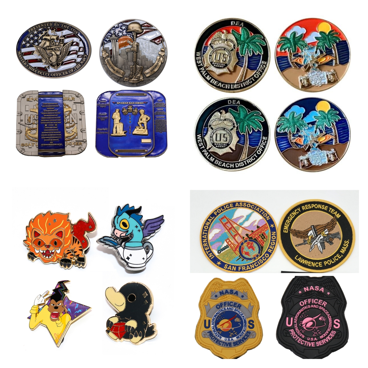 Challenge Coin | Lapel Pins | Patches | Medals | Badge