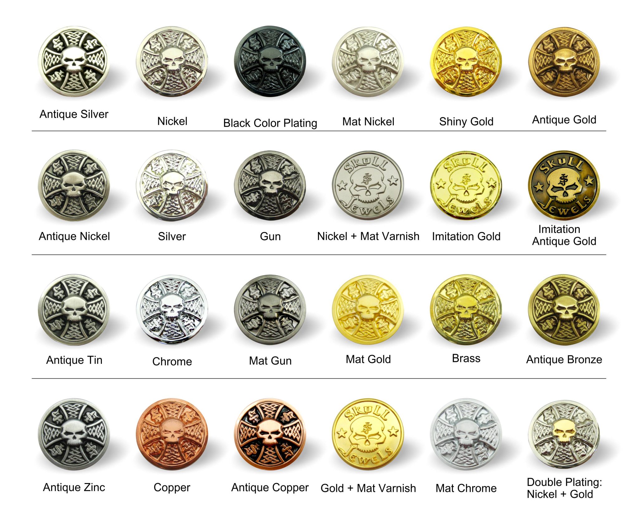 Different Plating Processes for Challenge Coins - Green Tree Gifts