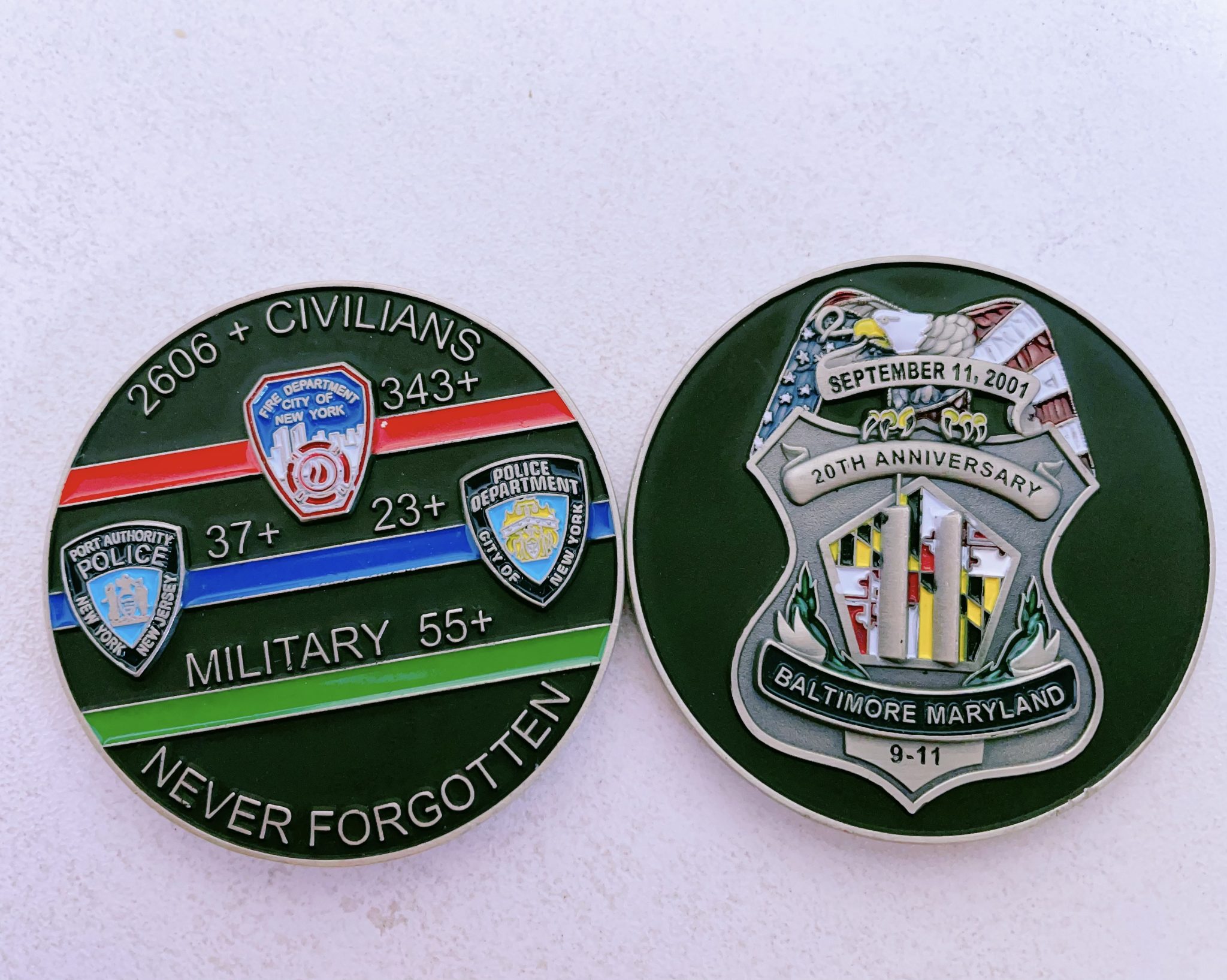 Police Challenge Coin for sale? - Green Tree Gifts
