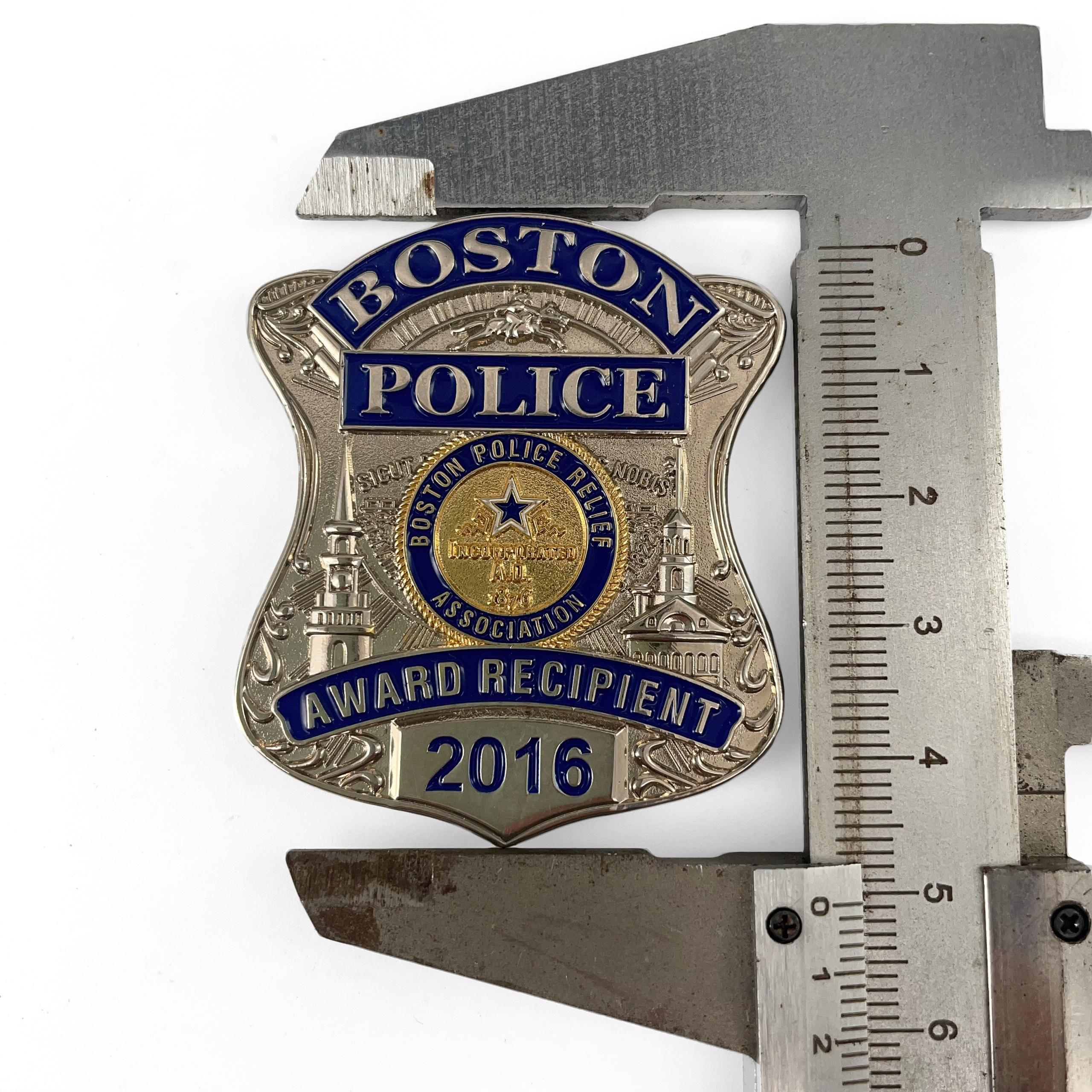 Boston BPD Challenge Coin – Antique Gold Law Enforcement Collectible ...
