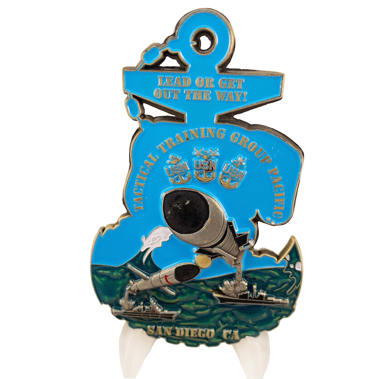 USN Tactical Training Group Challenge Coin - Green Tree Gifts