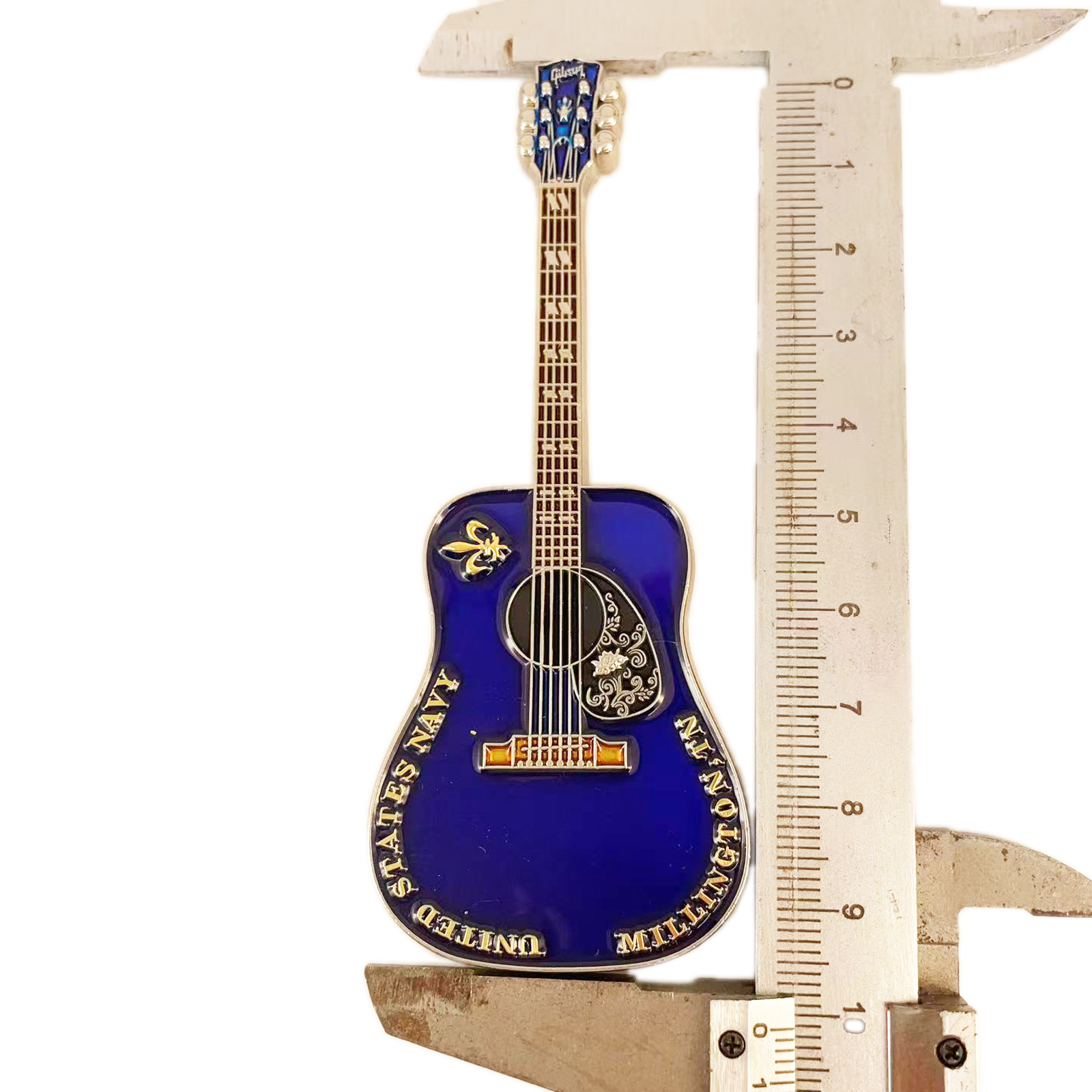 Millington USN Base Guitar Challenge Coin – Navy Music Tribute Edition ...