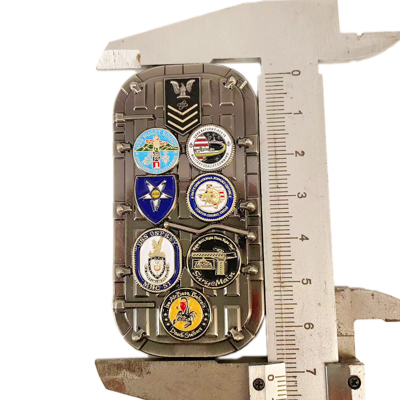 USN Elite Unit Collage Challenge Coin - Green Tree Gifts
