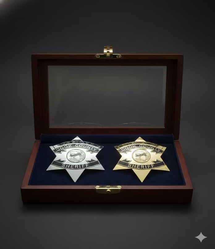 The Art & Integrity of Custom Police Badges: Crafting Symbols of ...