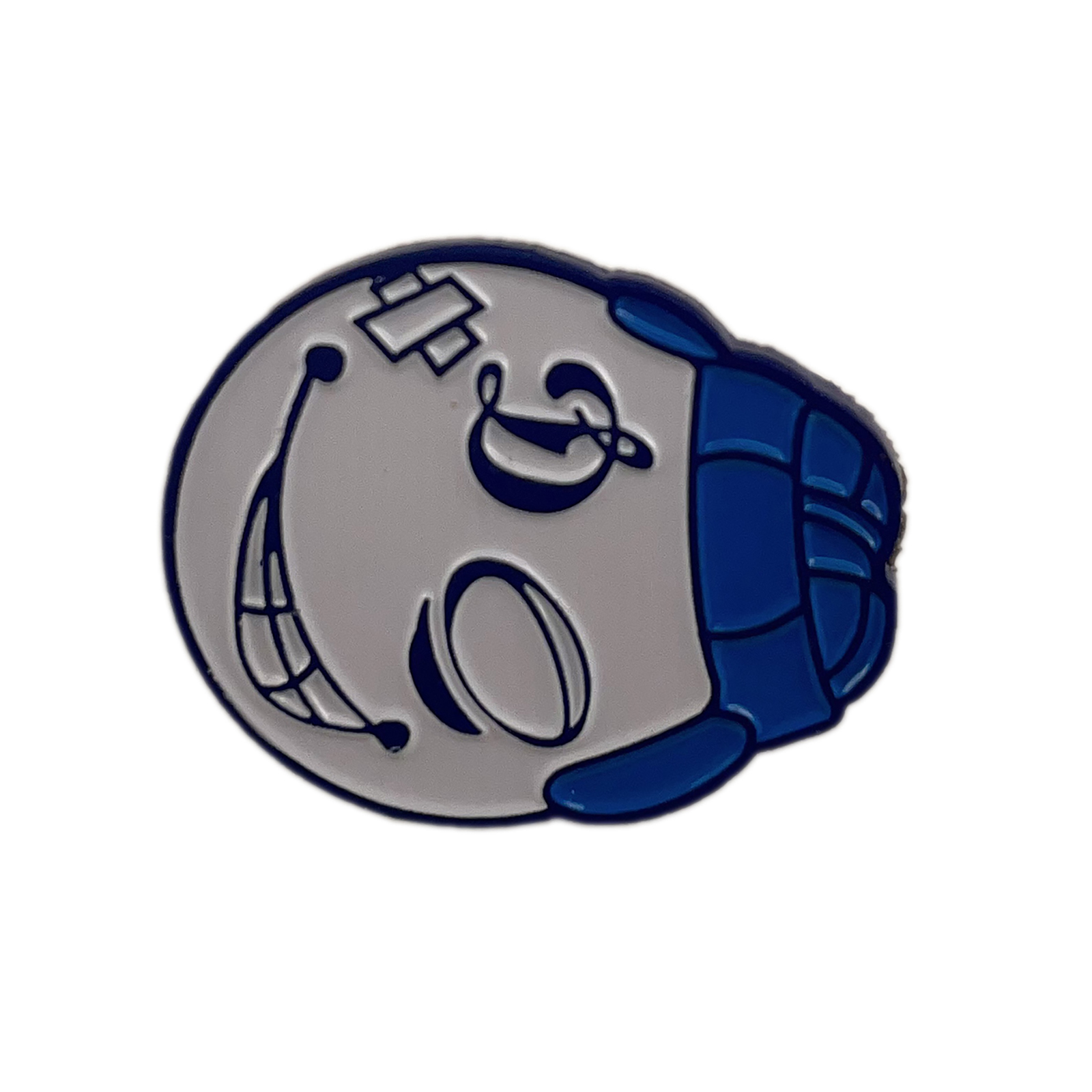 Dynamo Hockey Smiley Lapel Pin - Green Tree Gifts