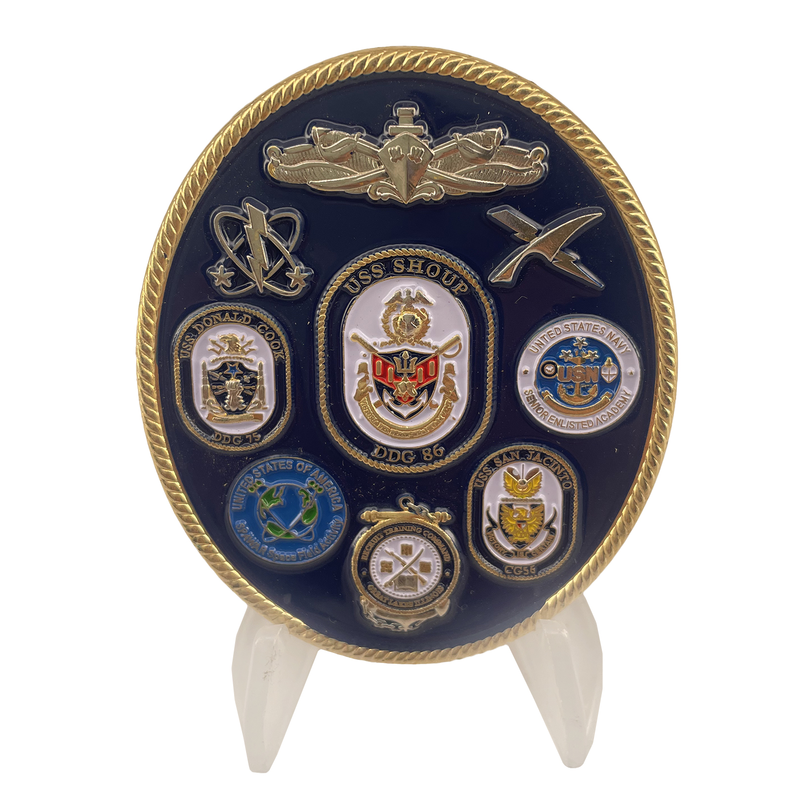 USN Joint Fleet Challenge Coin - Green Tree Gifts